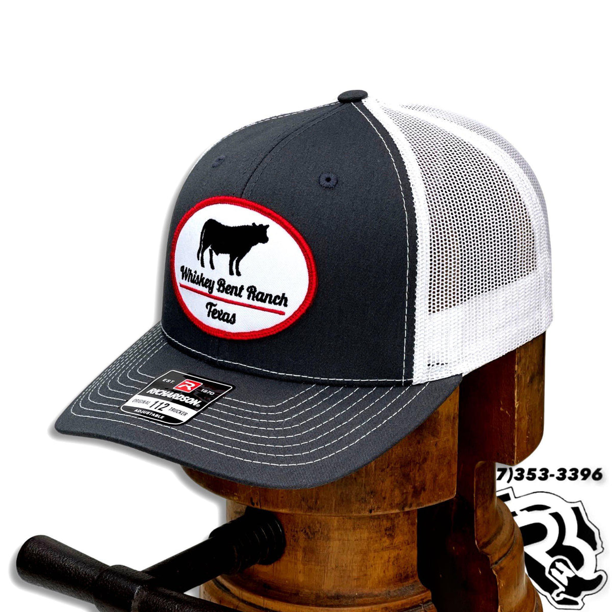 WHISKEY BENT CAPS | RANCH 2.0 CHARCOAL/GREY – Botas Rojero