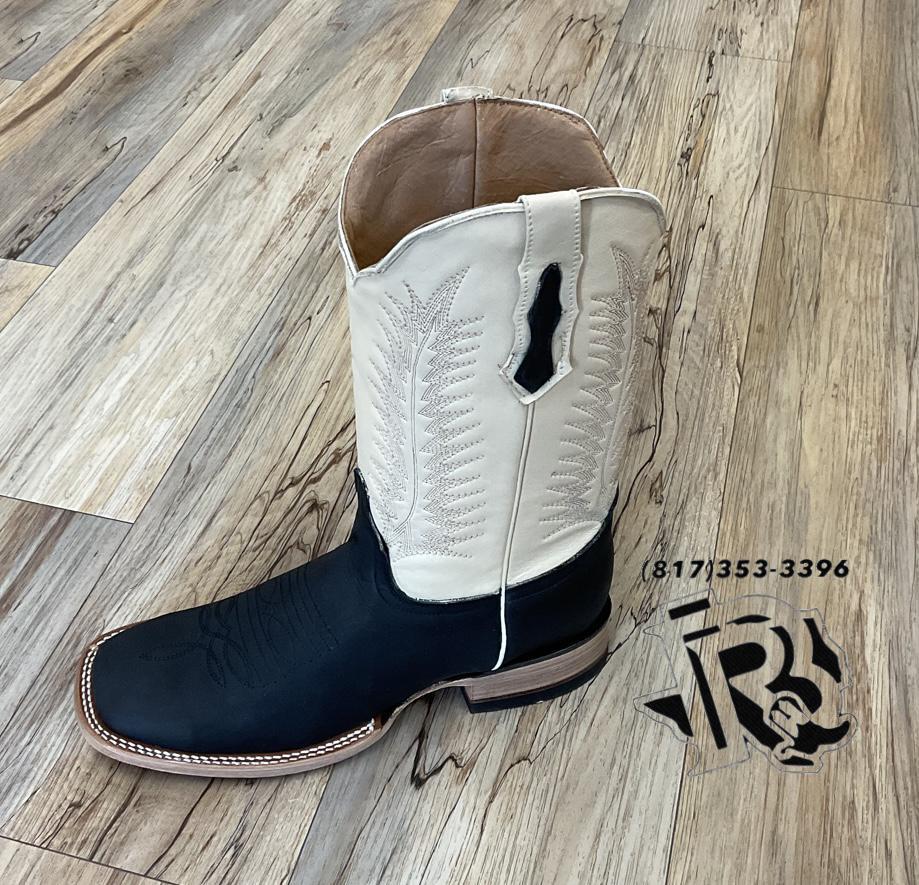 LALO’’ MENS BLACK WESTERN BOOTS MORELIA – Botas Rojero