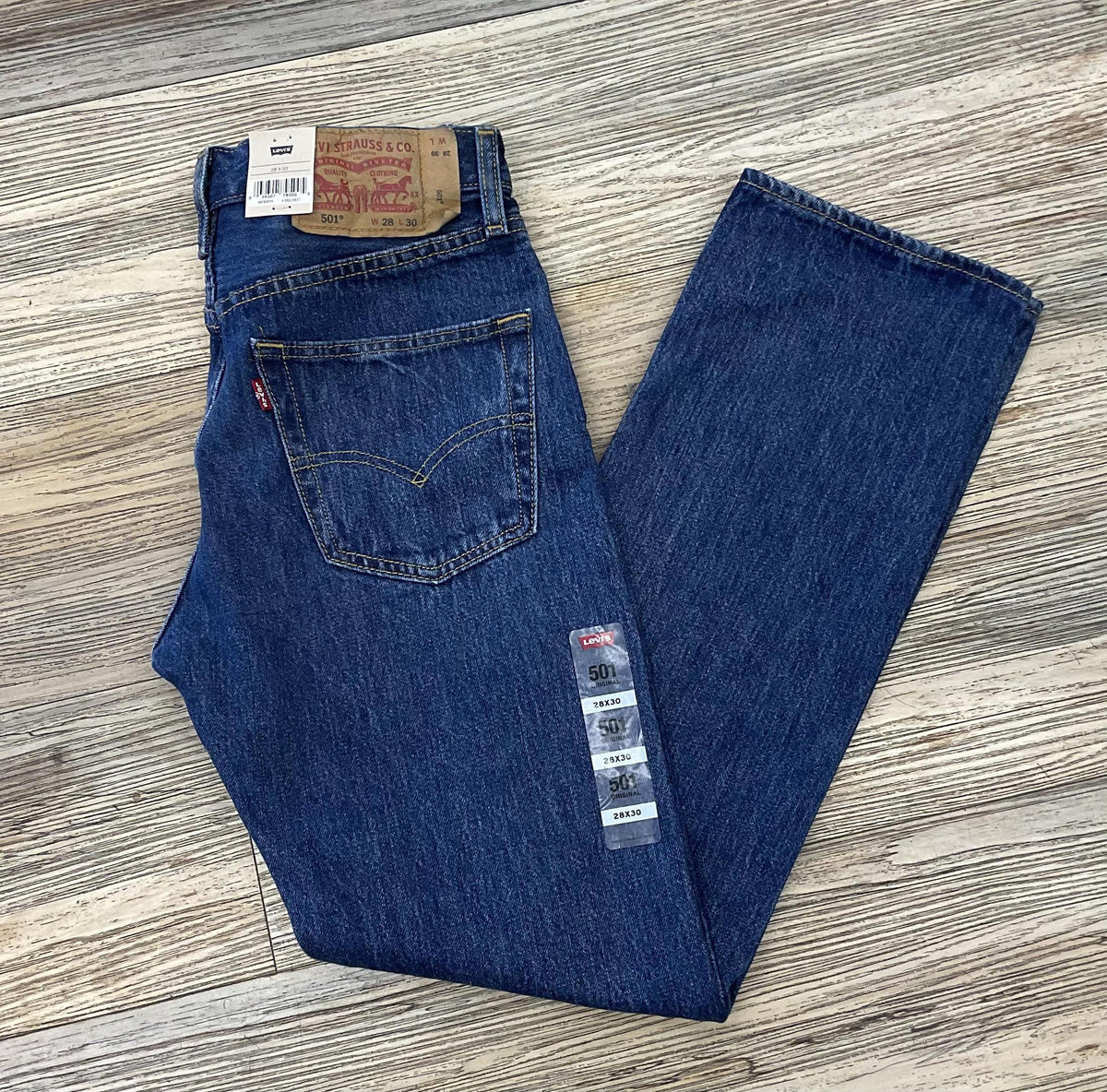 Levi’s Mens Original Jean’s dark stone wash |005010194 – Botas Rojero