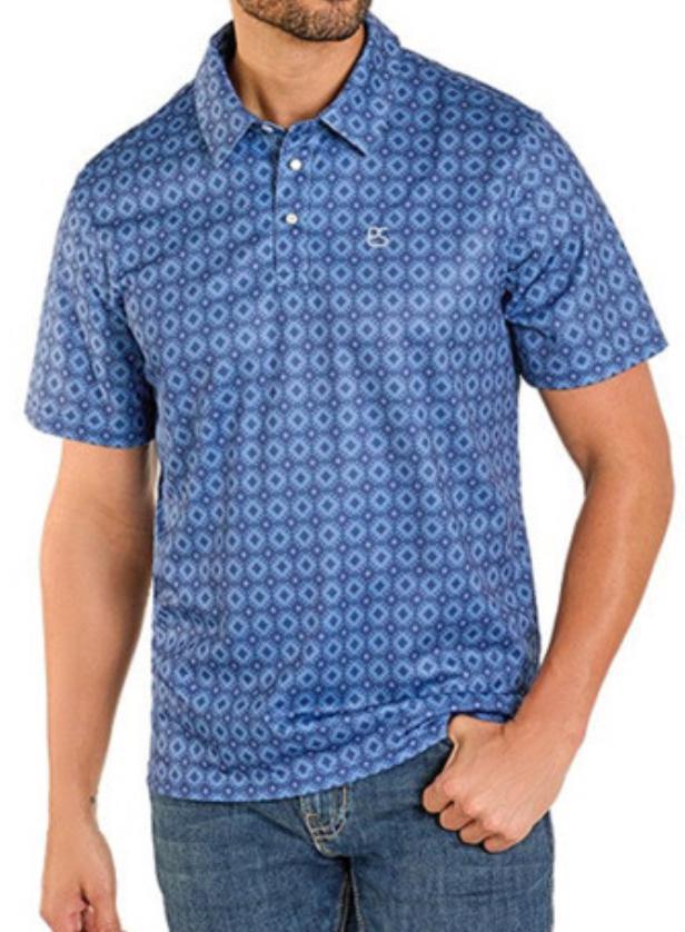 Men’s Rock & Roll Navy Polo | TM51T07530 – Botas Rojero