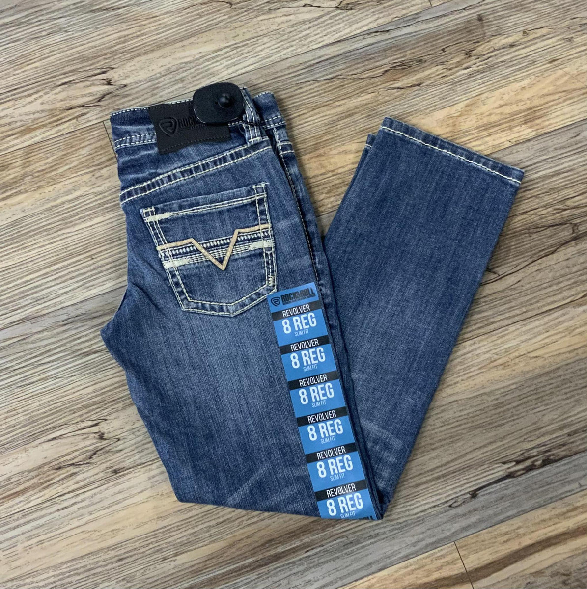 BOYS ROCK & ROLL REFLEX BEIGE PLEATHER REVOLVER | BB1RD03111 – Botas Rojero