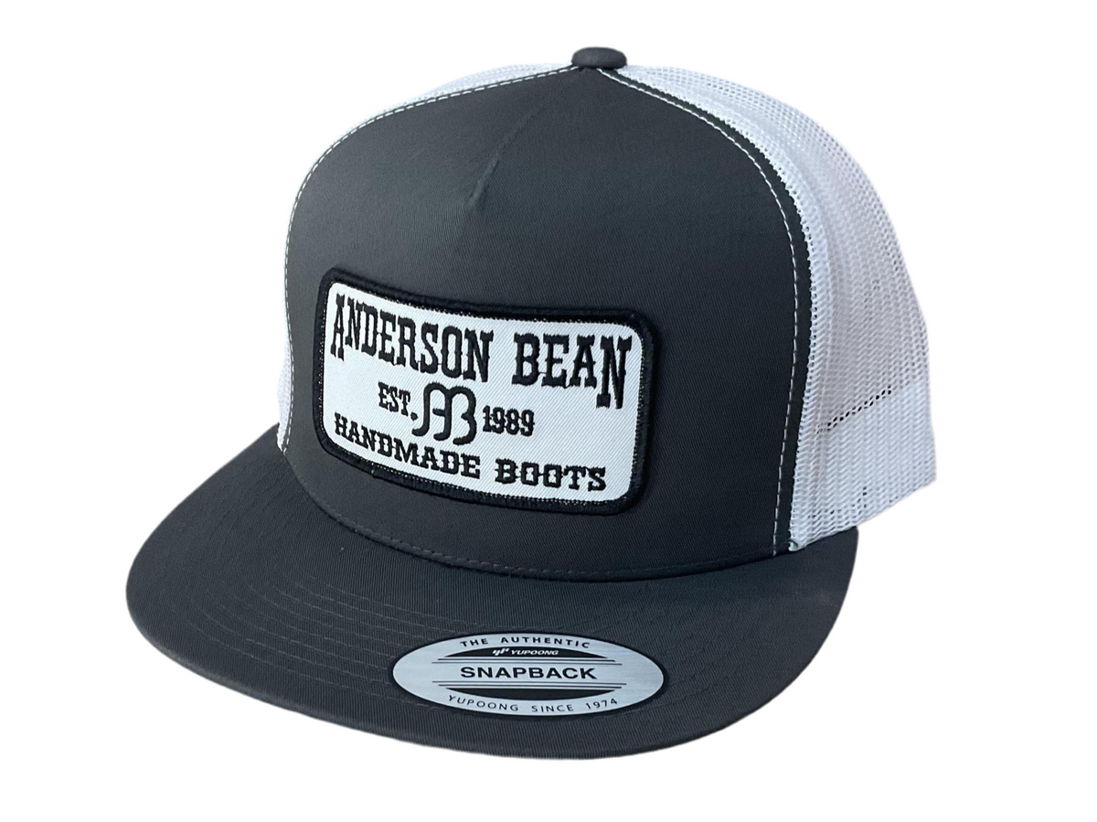 Red Dirt Hat Anderson Bean Grey White Mesh Trucker Patch Cap |RDHC-AB2 ...