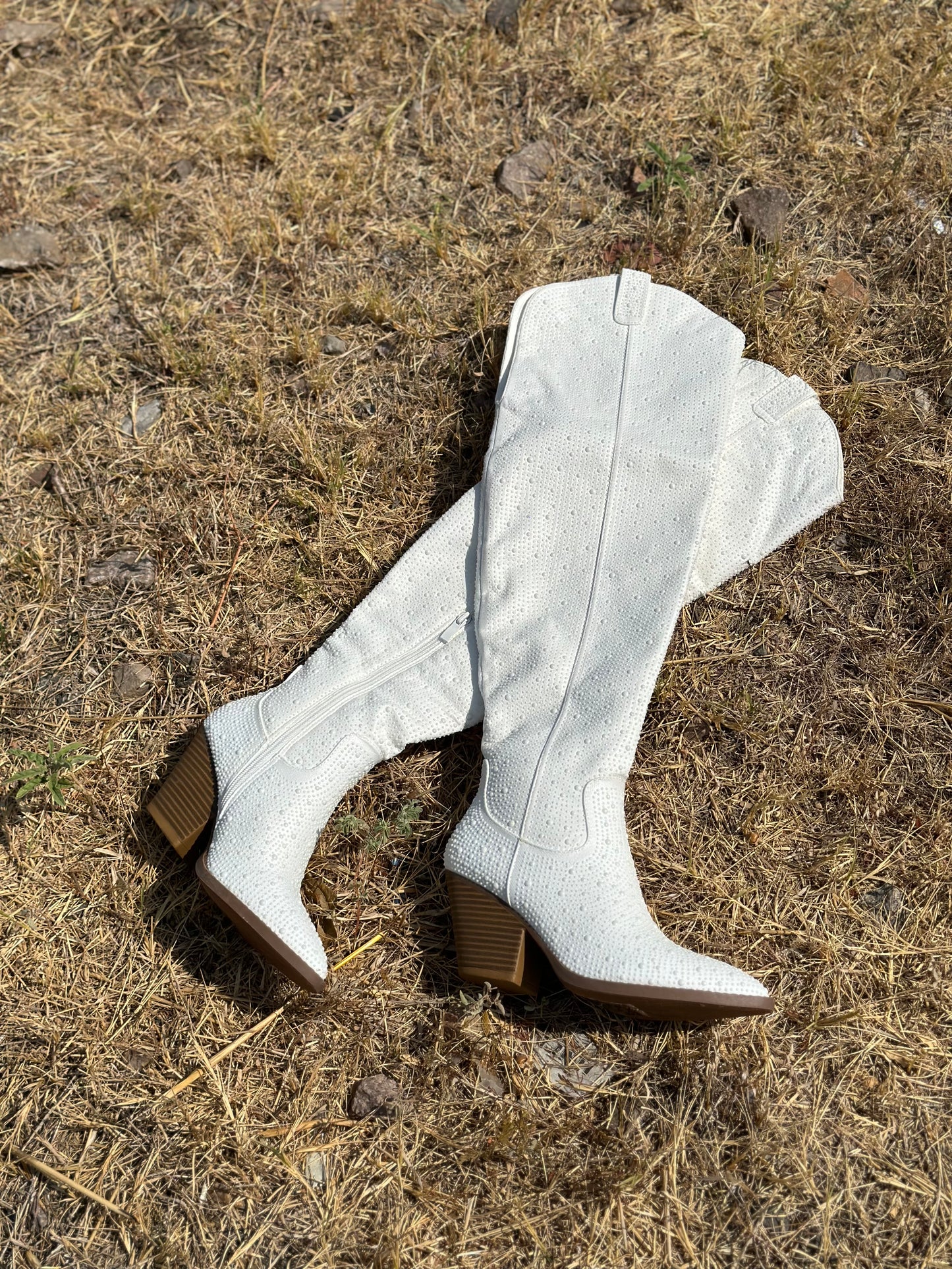 RUBY BOOT IVORY – Botas Rojero