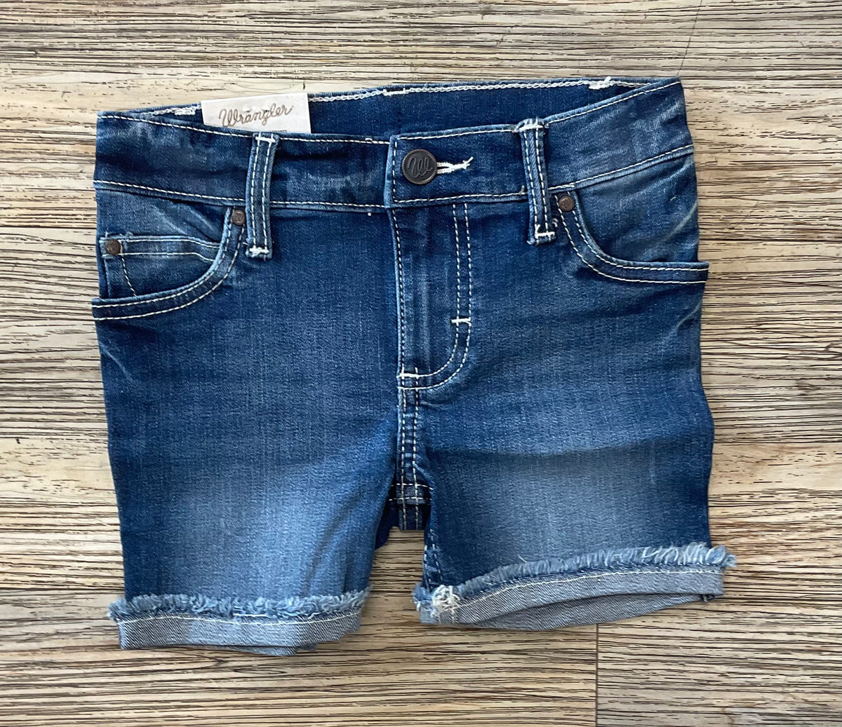 Wrangler® Girls' Emerson Denim Short | 100GWHUE – Botas Rojero