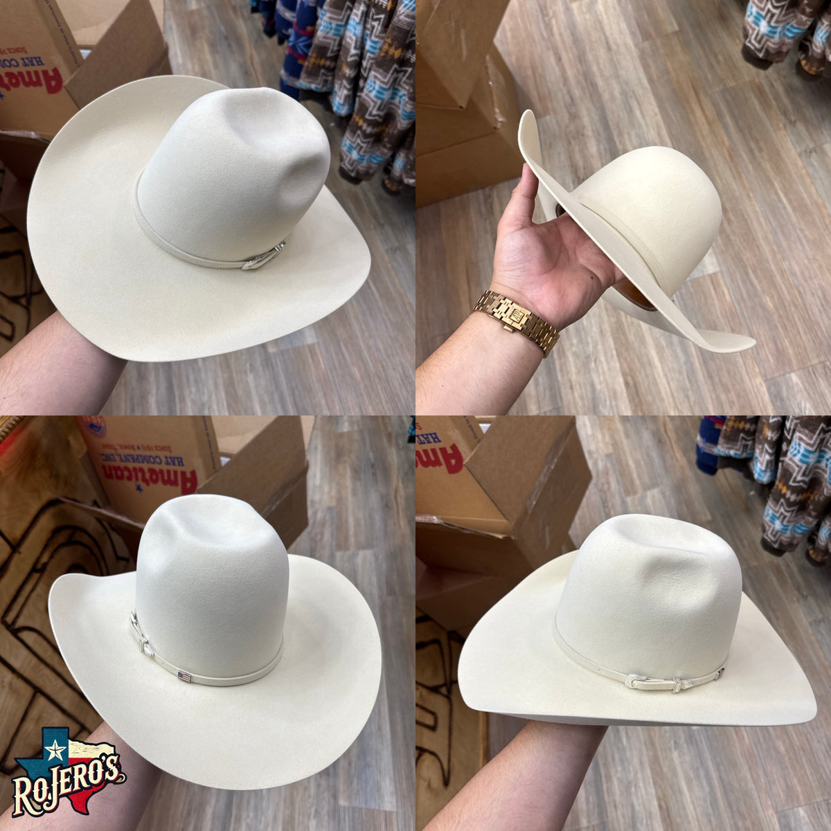 7X BONE | AMERICAN HAT COWBOY FELT HAT – Botas Rojero