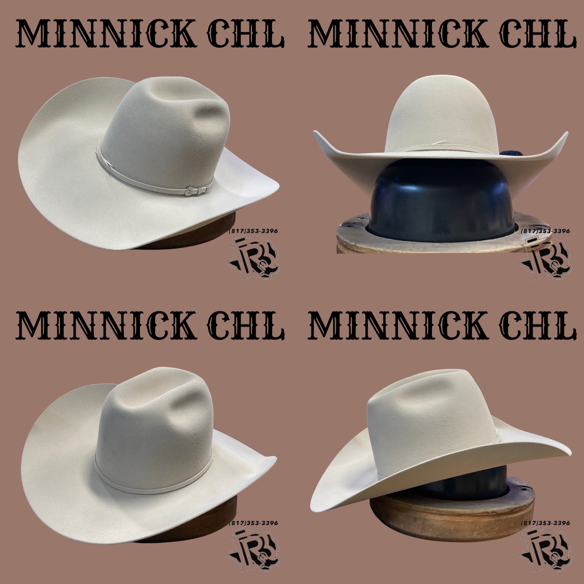 10X BUCKSKIN | RODEO KING FELT COWBOY HAT – Botas Rojero