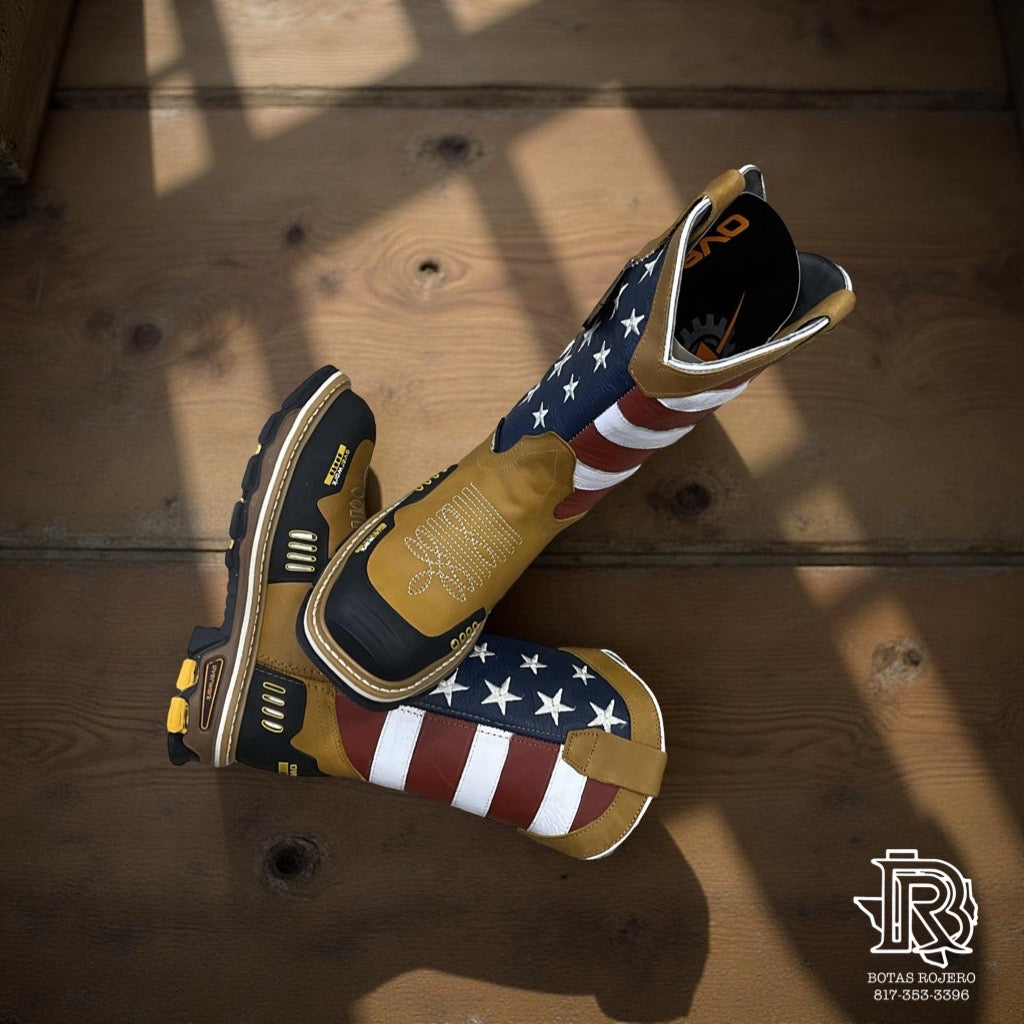 CROSS’’ MIEL STEEL TOE WORK BOOTS – Botas Rojero