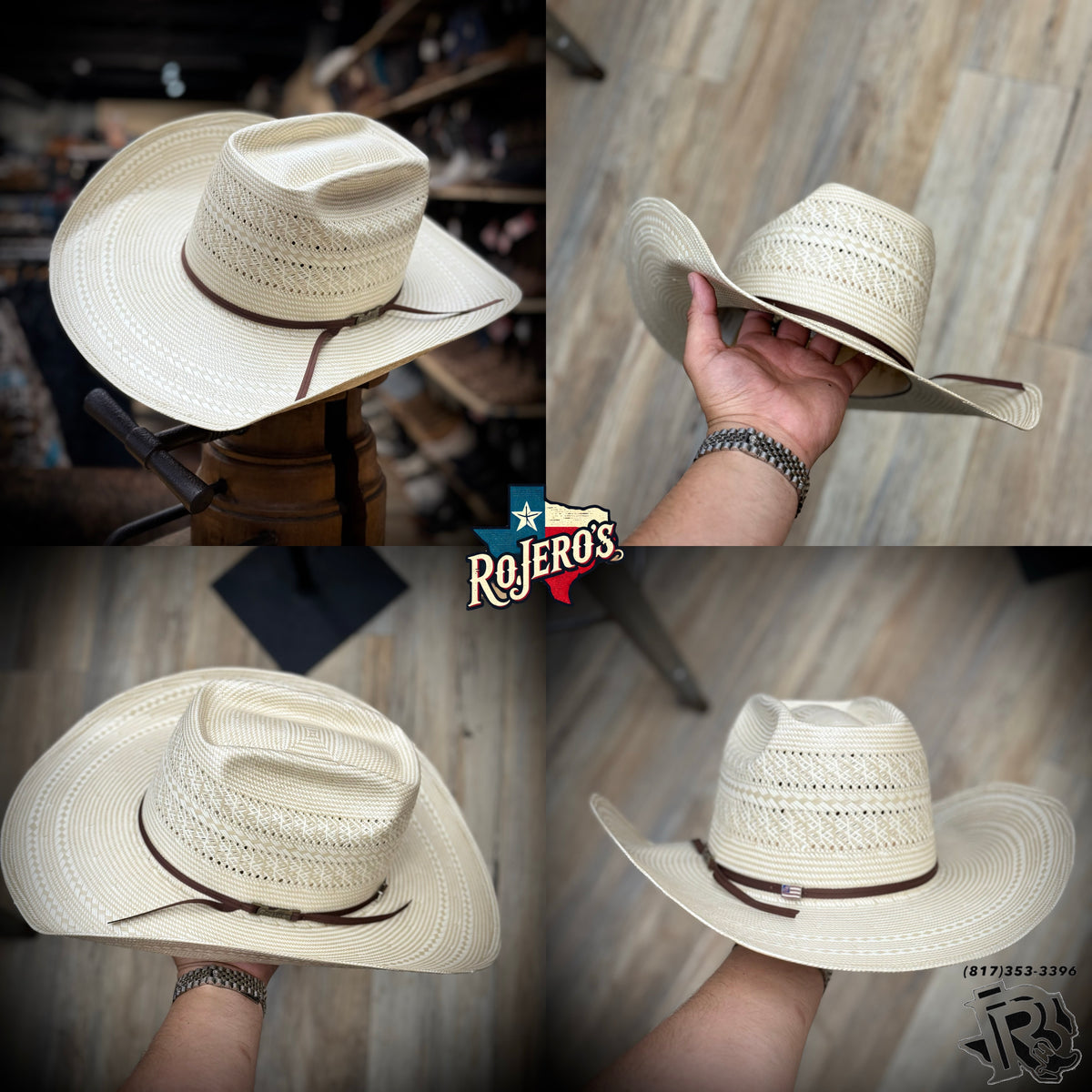 TC8910 “ | AMERICAN HAT COWBOY STRAW HAT – Botas Rojero