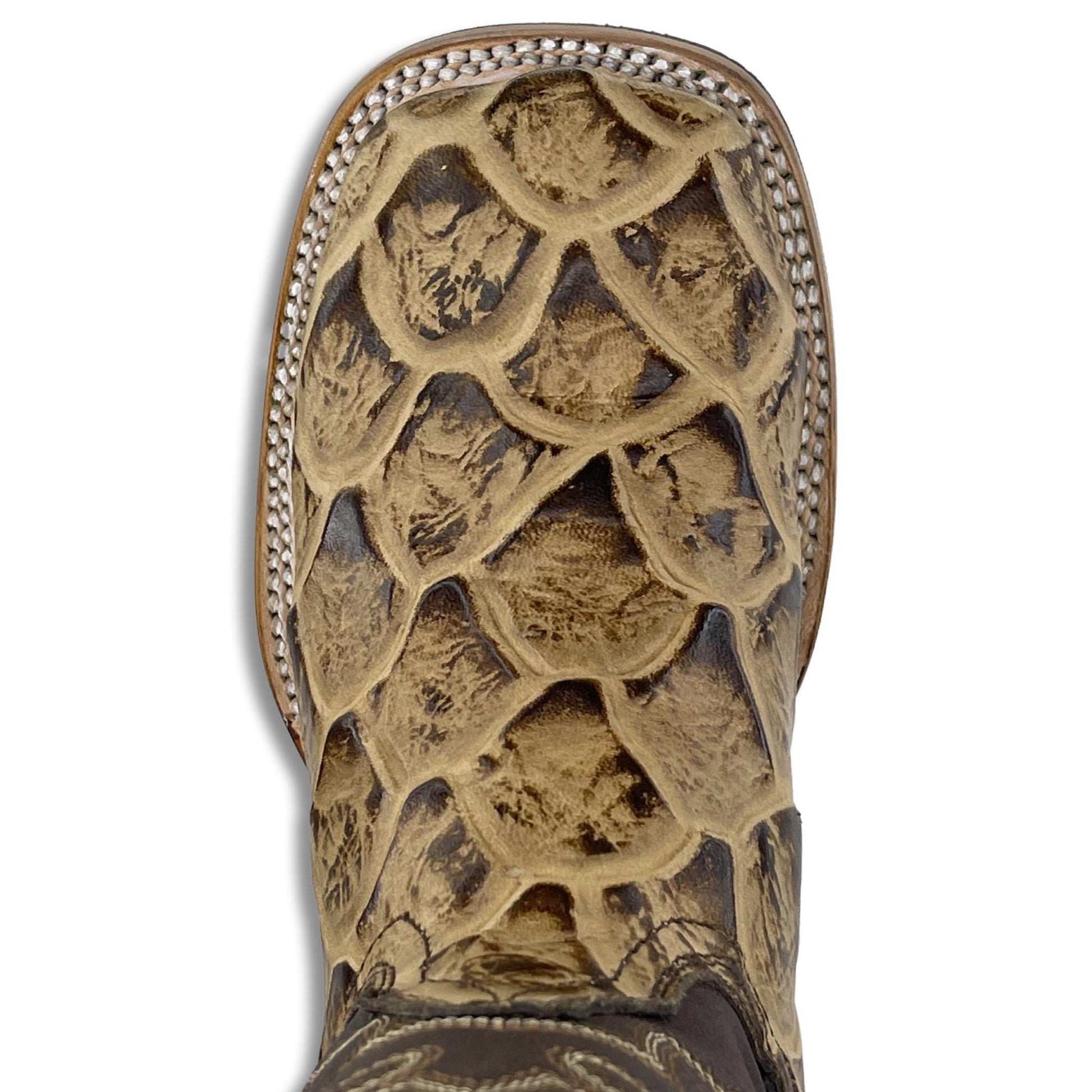 KIDS BOOTS | PRINT FISH BOOTS ORIX CHOCO – Botas Rojero