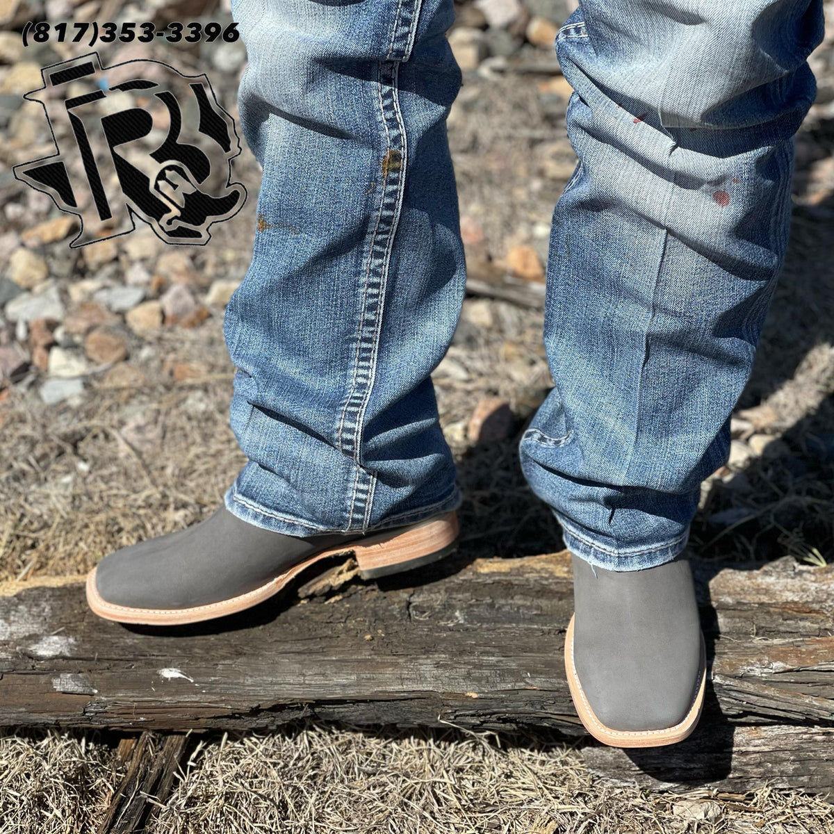 ROUGH OUT BOOTS | LIGHT GREY COLOR – Botas Rojero