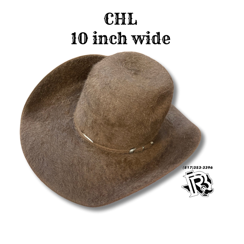 10X GRIZZLY CHOCOLATE | RODEO KING FELT COWBOY HAT – Botas Rojero