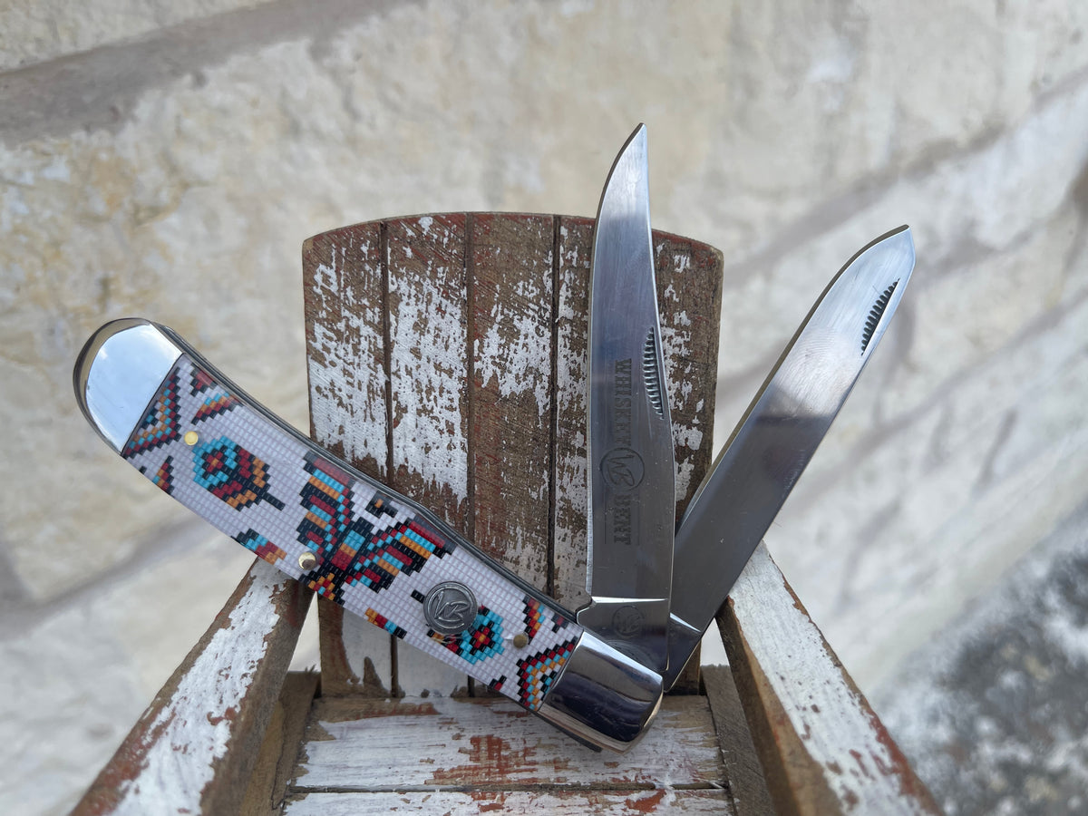 Ezekiel “ | WHISKEY BENT WESTERN POCKET KNIFE WB11-20 – Botas Rojero