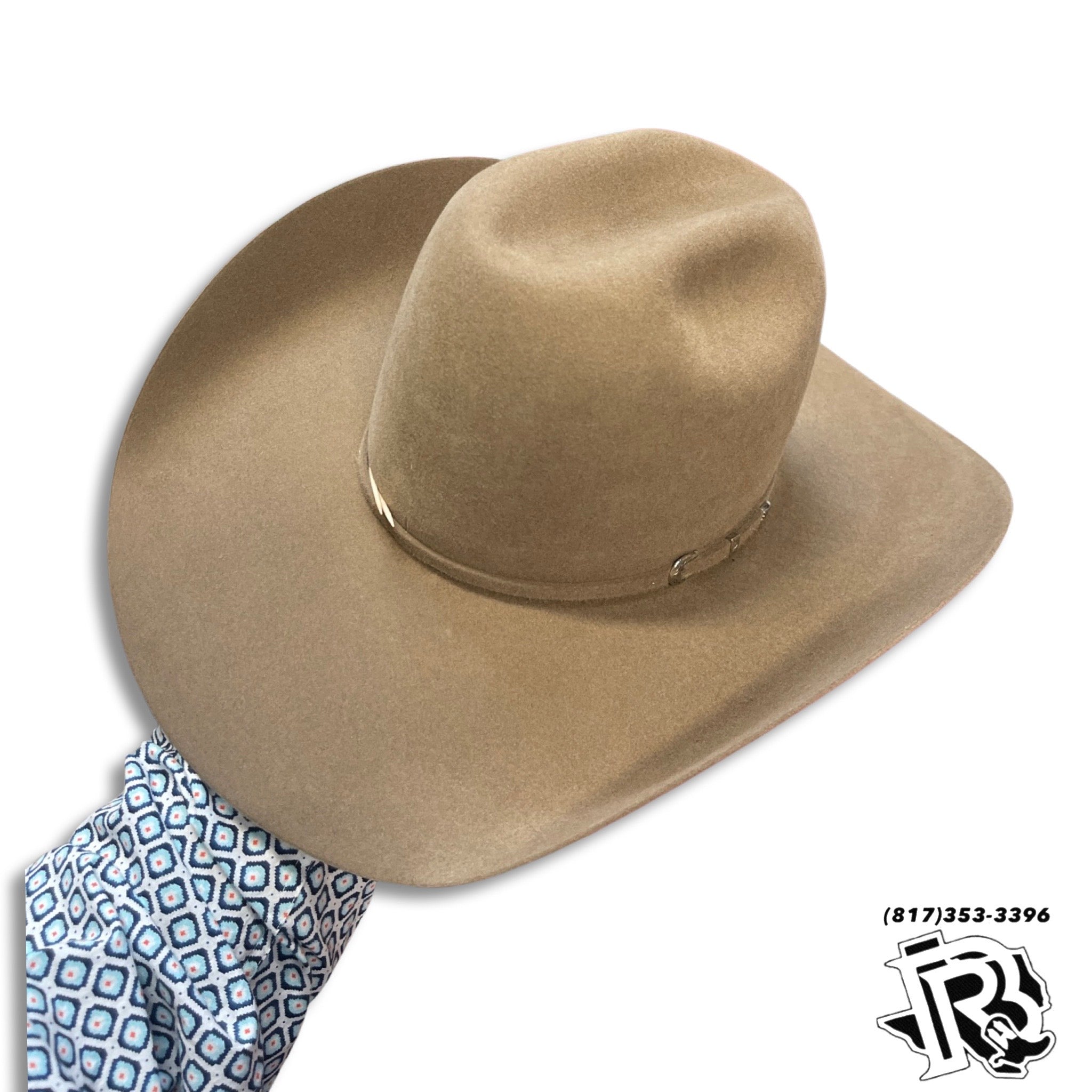 Tan Felt Cowboy Hat