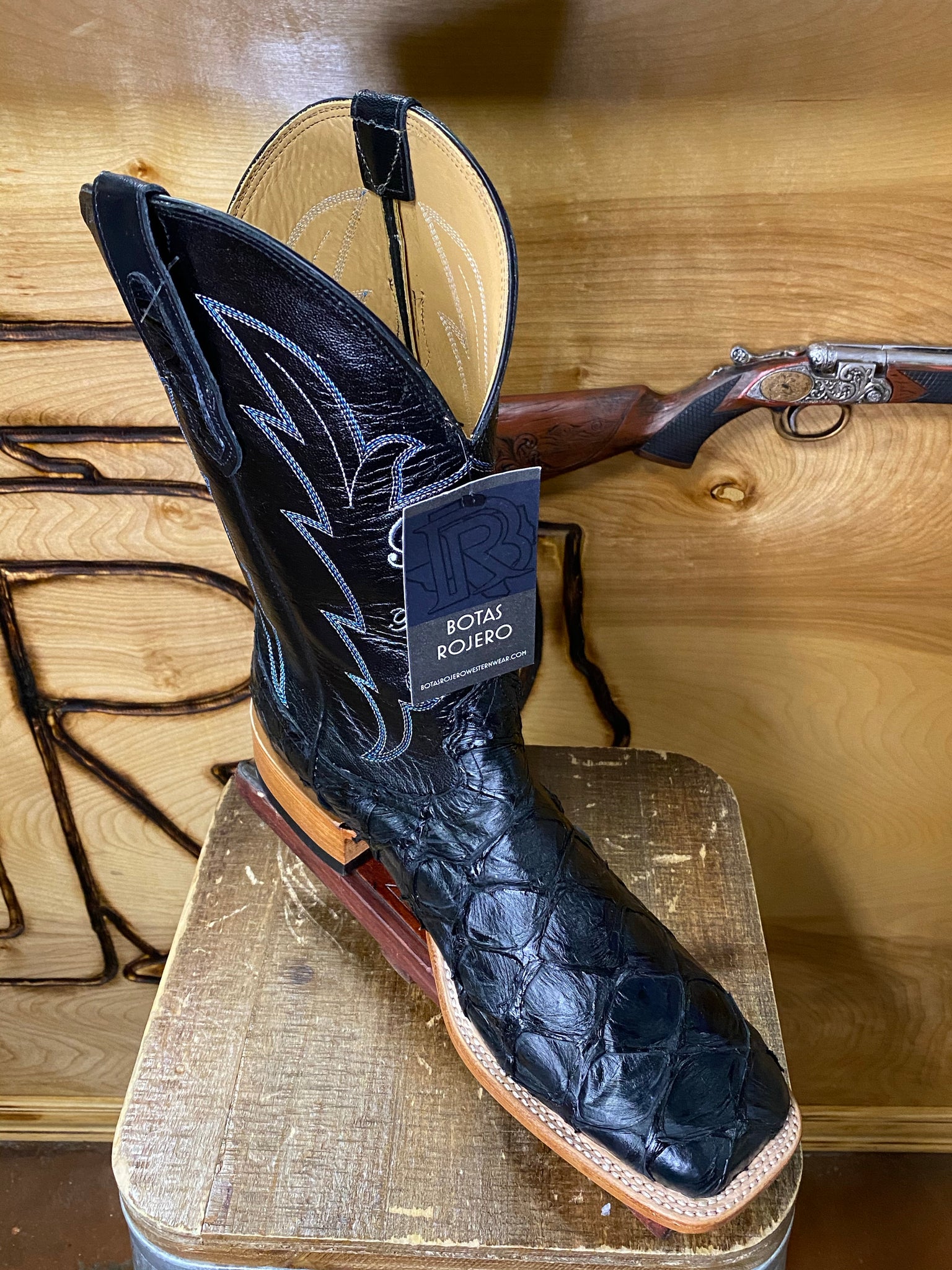 Black BR BIG BASS Fish Boots – Botas Rojero